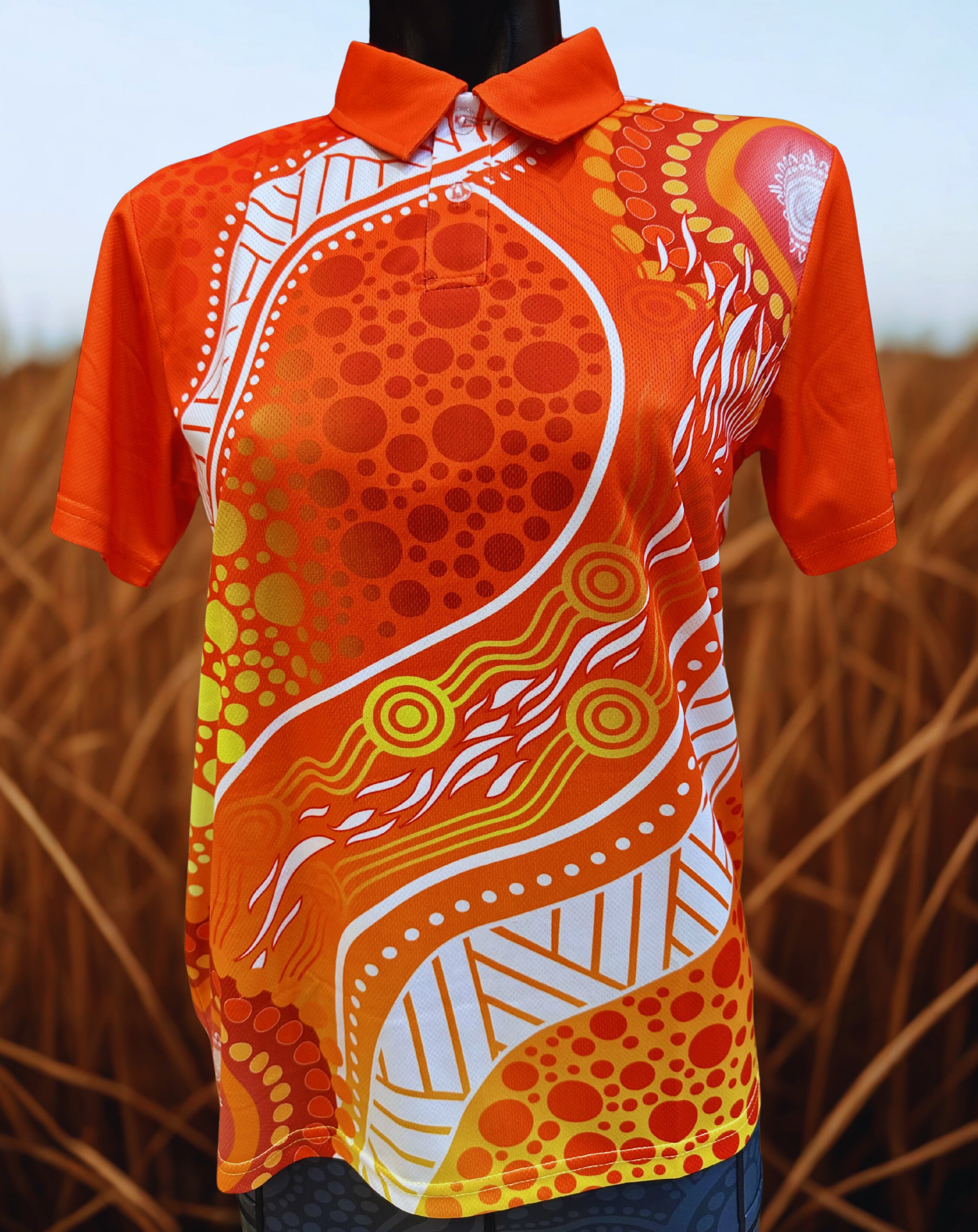 Ember Journey Polo – Bracks Indigenous Clothing