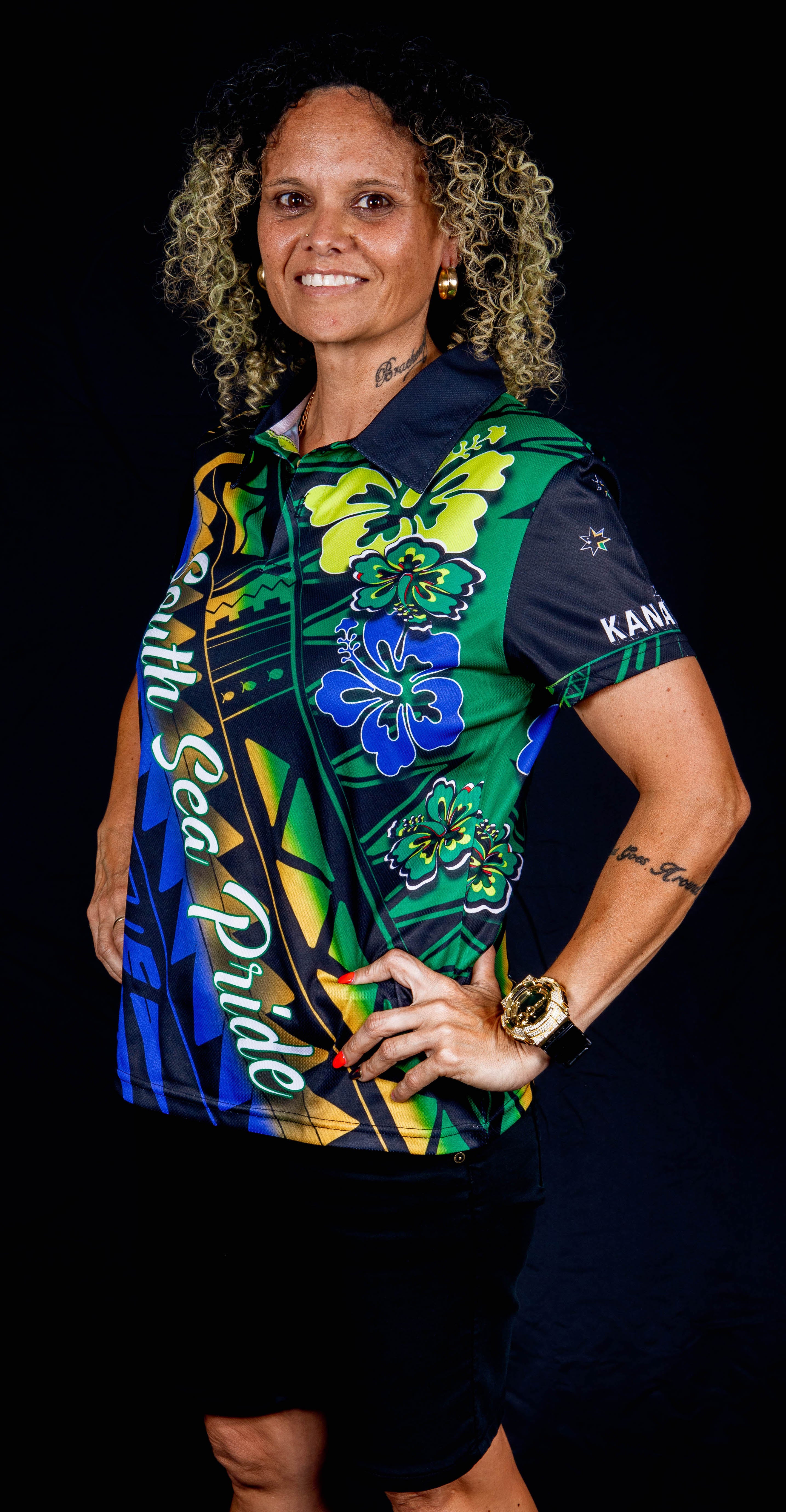 Ladies Tribal ASSI Polo – Bracks Indigenous Clothing