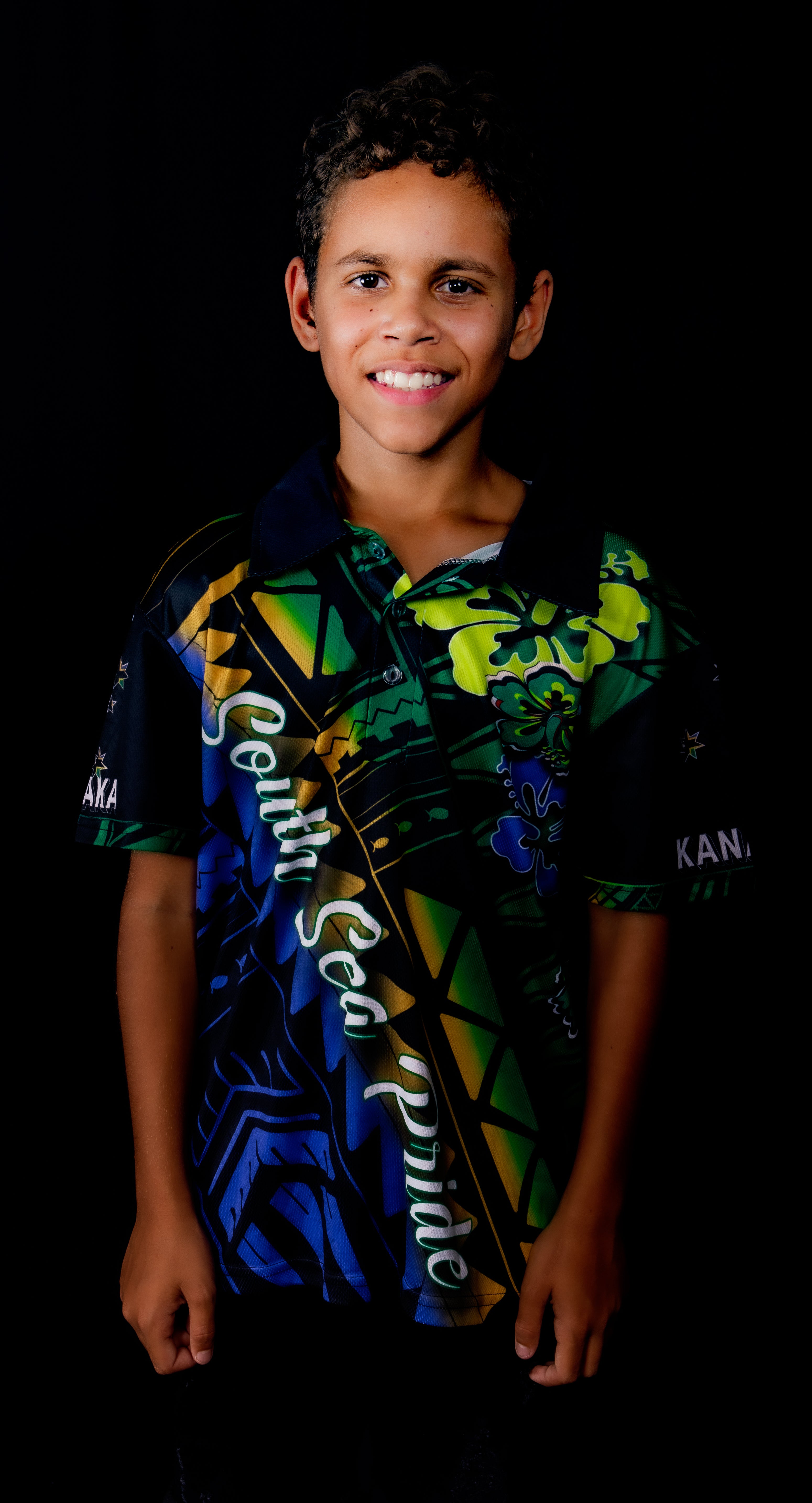 Kids Tribal ASSI Polo – Bracks Indigenous Clothing