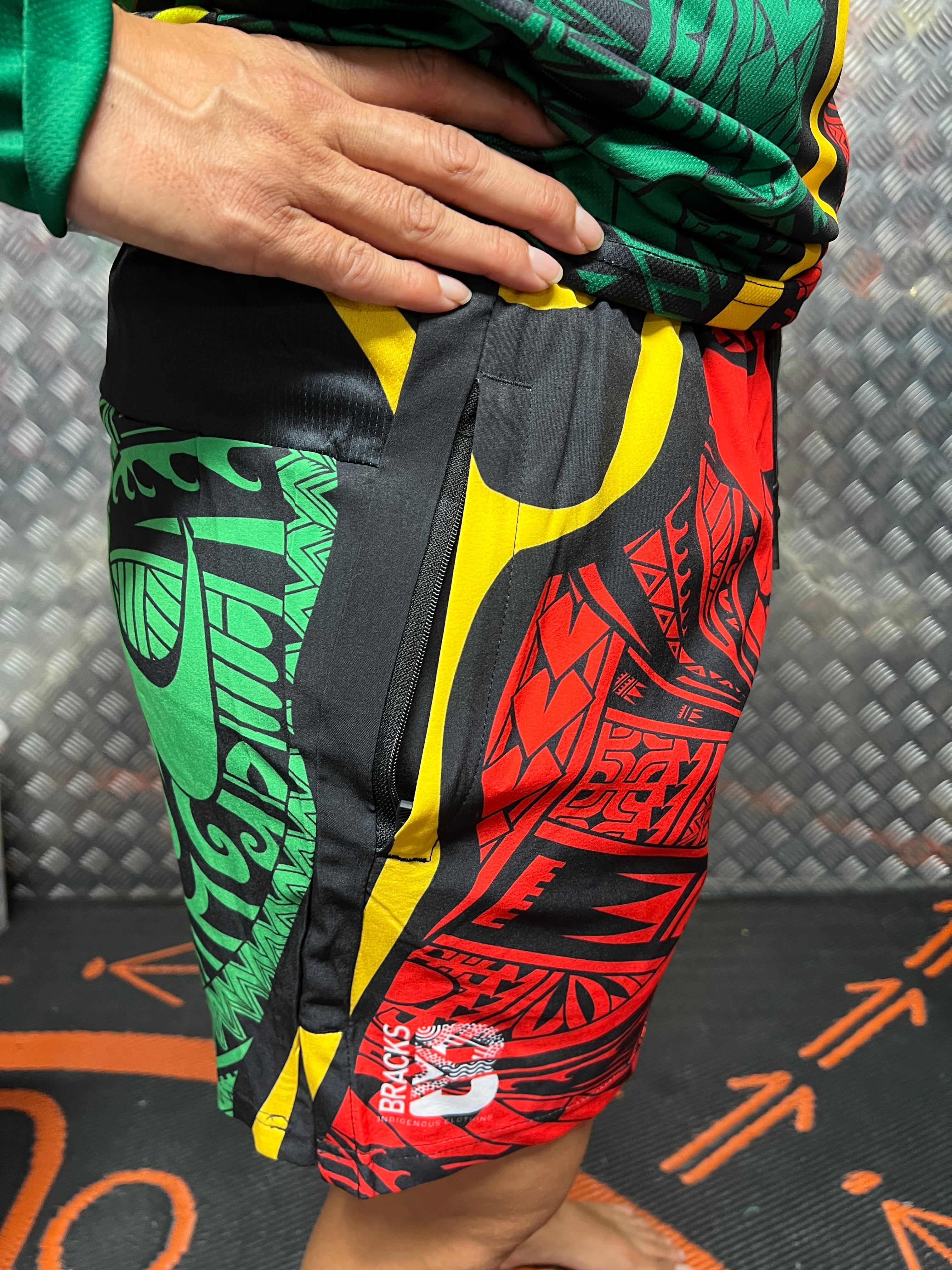 Kanaka Proud Training Shorts – Bracks Indigenous Clothing